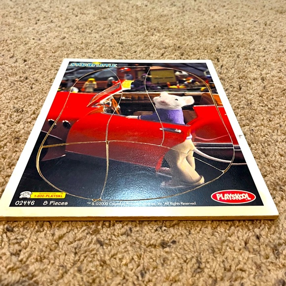 Toys | Playskool Stuart Little Wooden Puzzle Vintage Good Used ...